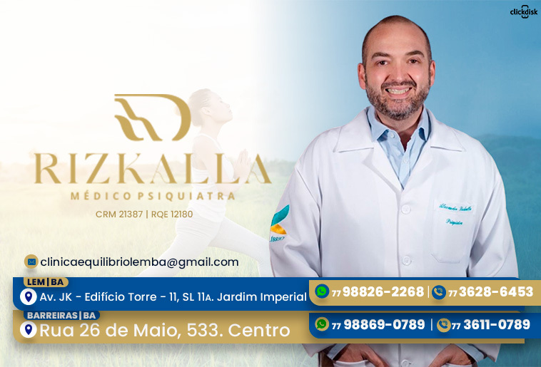 DR ALEXANDRE RIZKALLA MÉDICO PSIQUIATRA LEM, 3628-6453 - Click & Disk